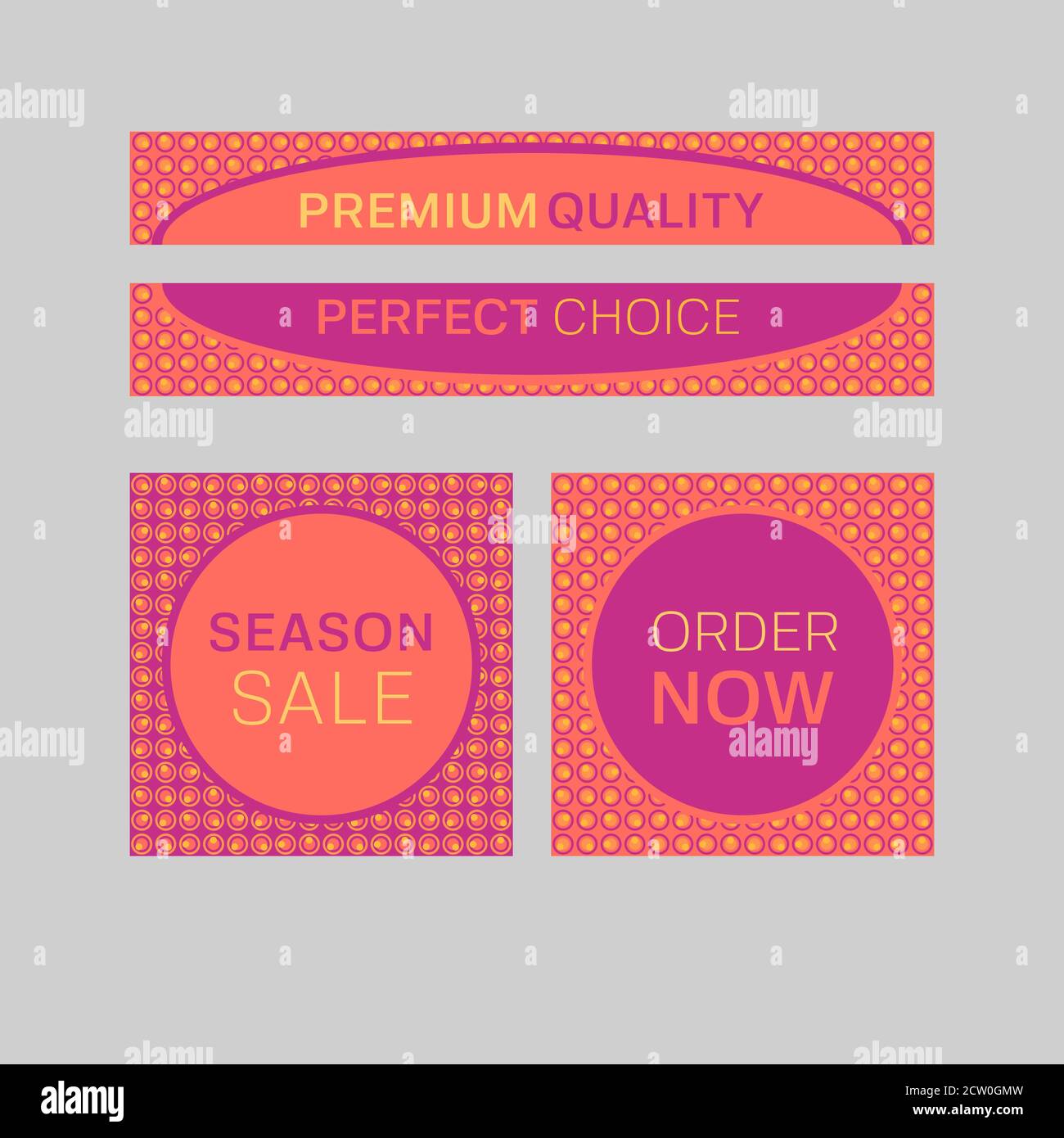Simple vector editable templates. Modern abstract design for web, promo ...