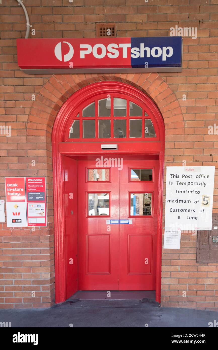 Opened in 1896 the Annandale Post Office is a two storey brick, stone ...