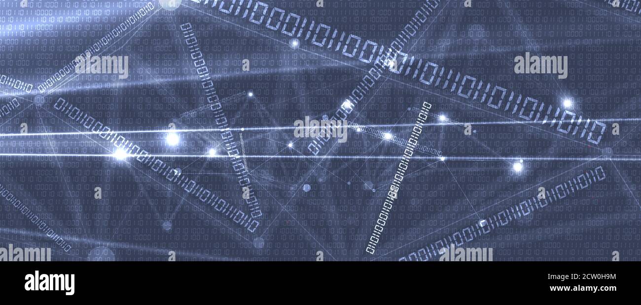 Abstract tech background. Futuristic technology interface with ...