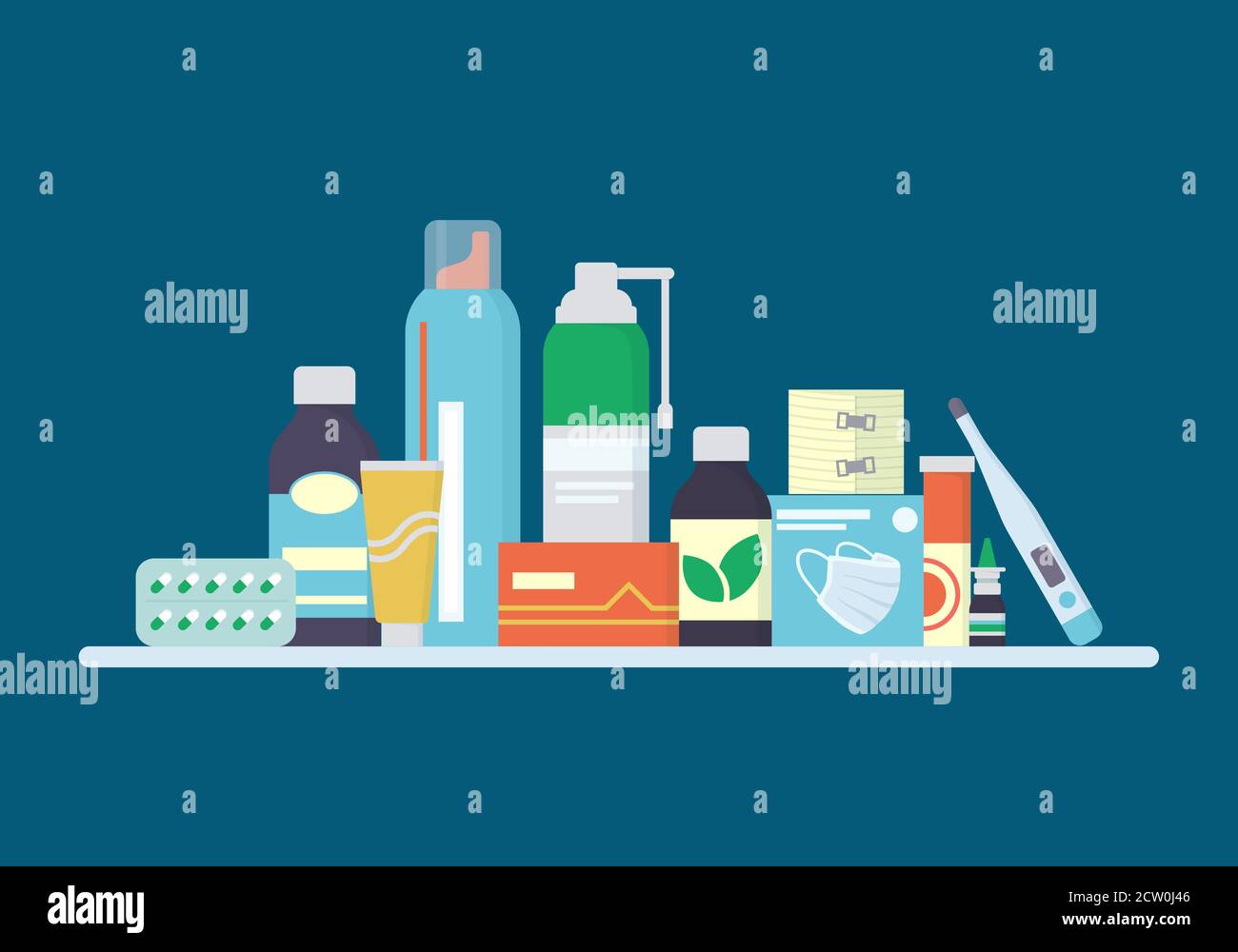 Cartoon medicine hi-res stock photography and images - Alamy