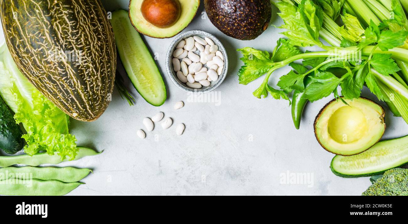 Vegetables shop banner hi-res stock photography and images - Alamy