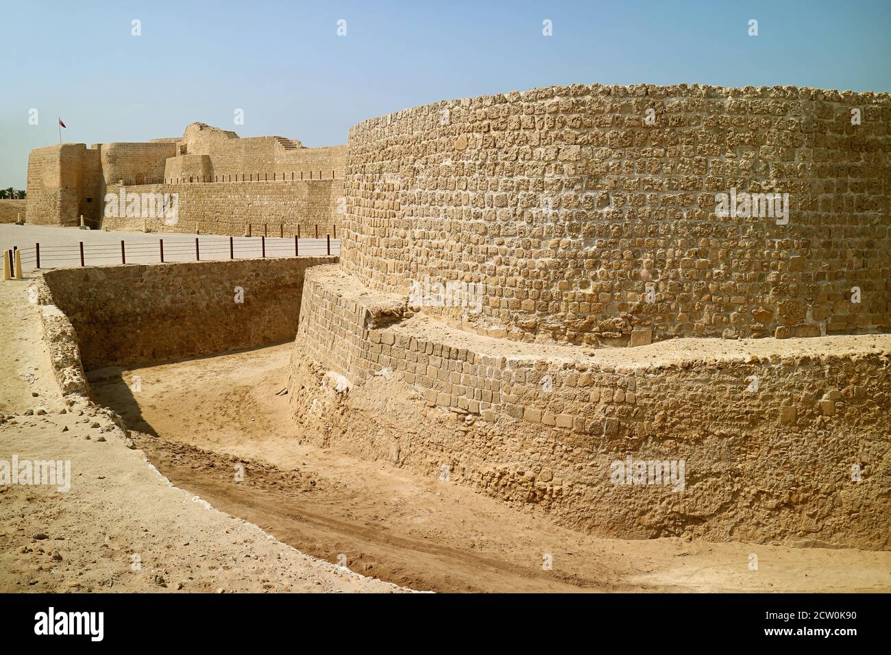 Qal'at al-Bahrain or Bahrain Fort, the Ancient Harbour and Capital of ...