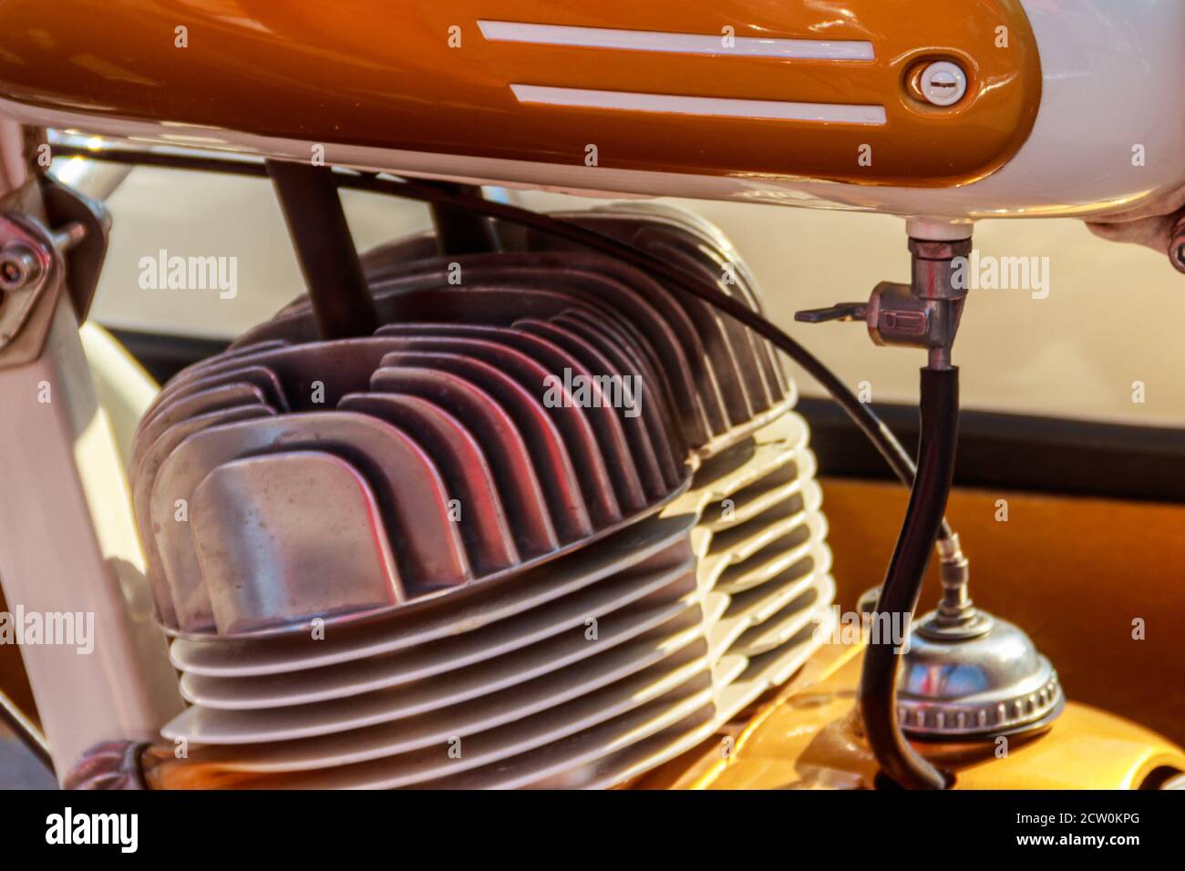 Close-up of the motorcycle engine block Stock Photo - Alamy