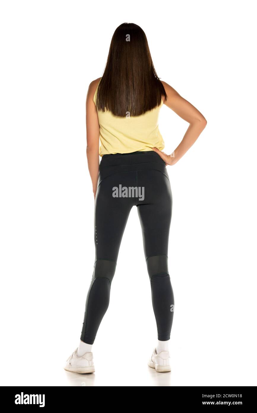 Female body from behind Cut Out Stock Images & Pictures - Alamy