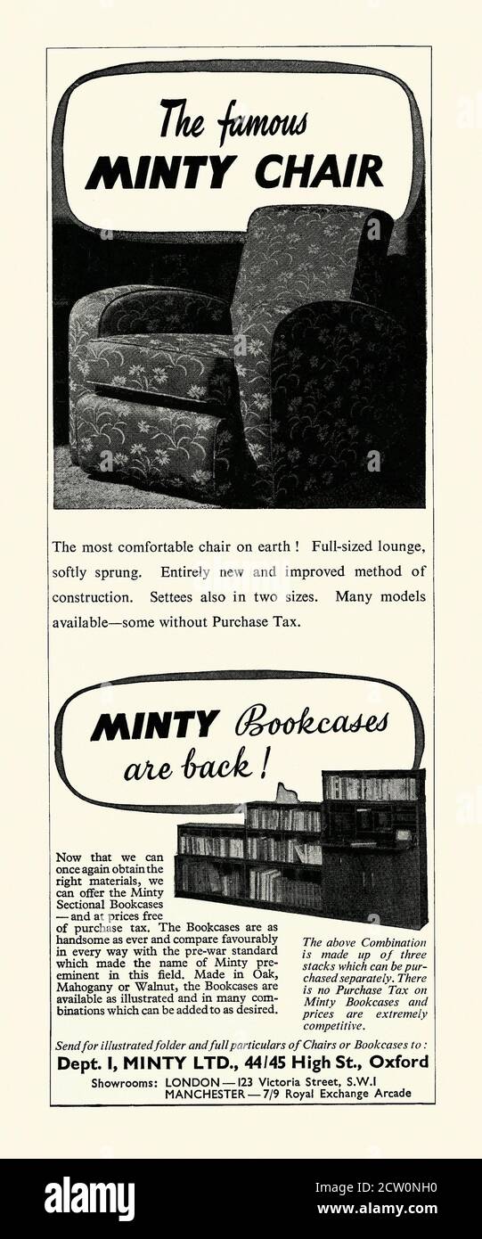 1950s furniture hi-res stock photography and images - Alamy