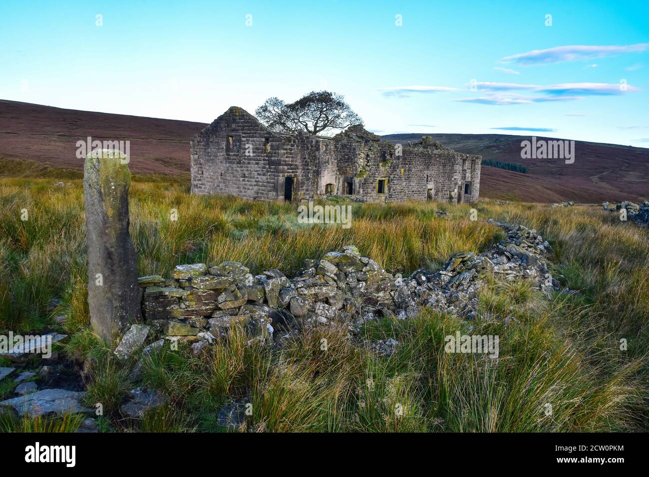 Raistrick Greave, Heptonstall Moor, Pennines, West Yorkshire, UK Stock ...