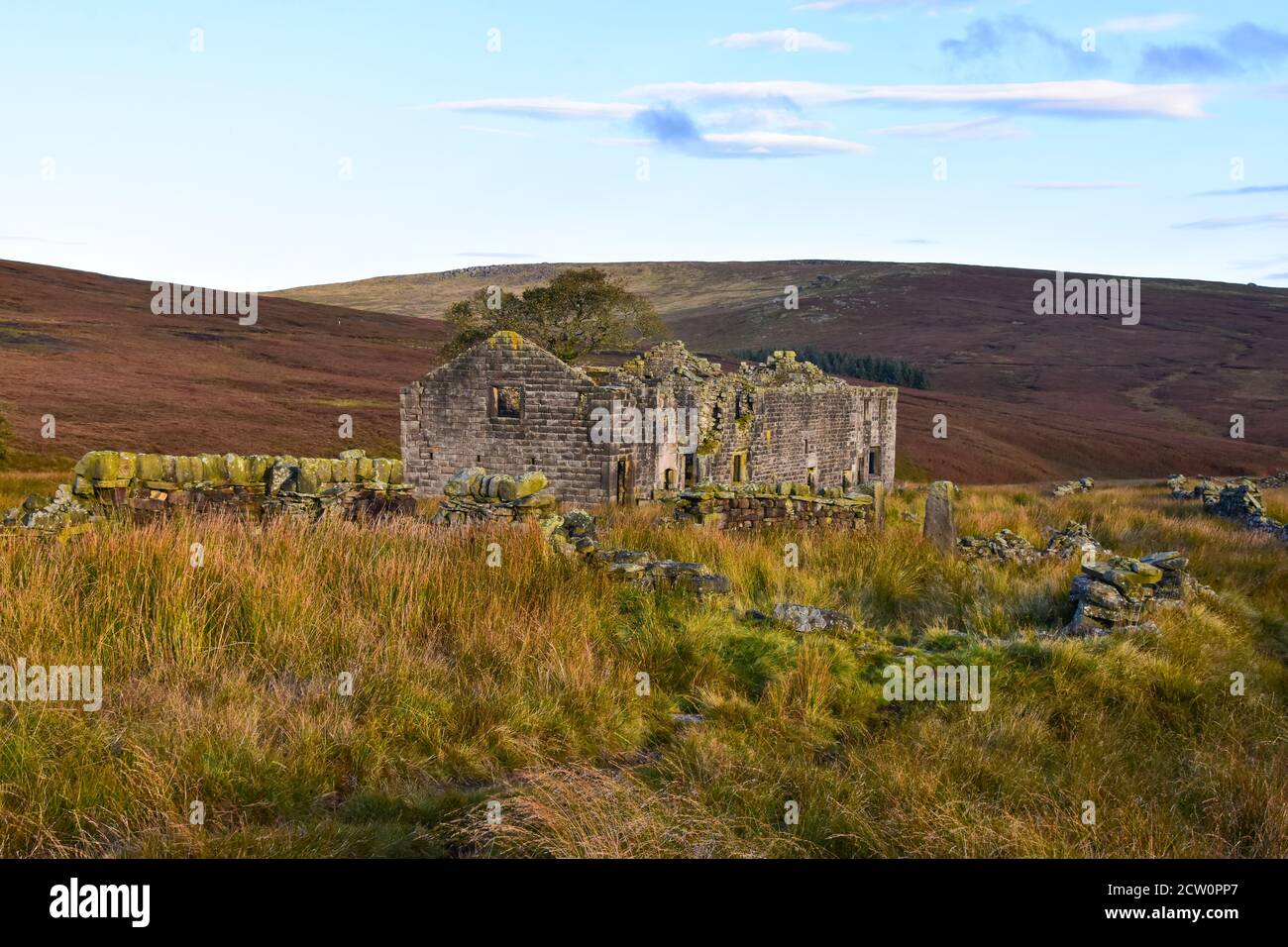 Raistrick Greave, Heptonstall Moor, Pennines, West Yorkshire, UK Stock ...