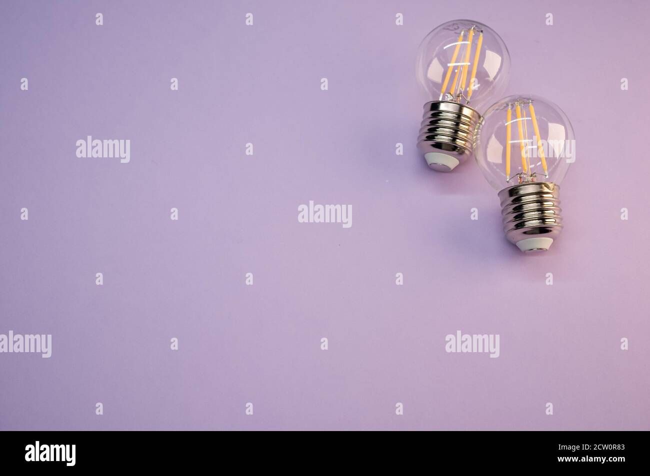 Closeup shot of incandescent light bulbs Stock Photo - Alamy