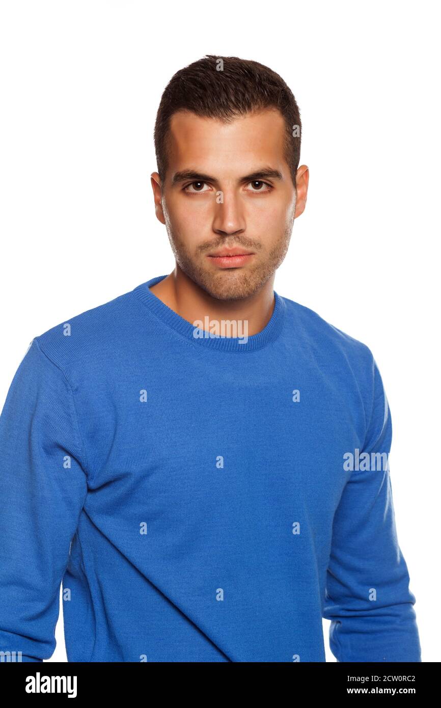 Man in stylish blouse hi-res stock photography and images - Alamy