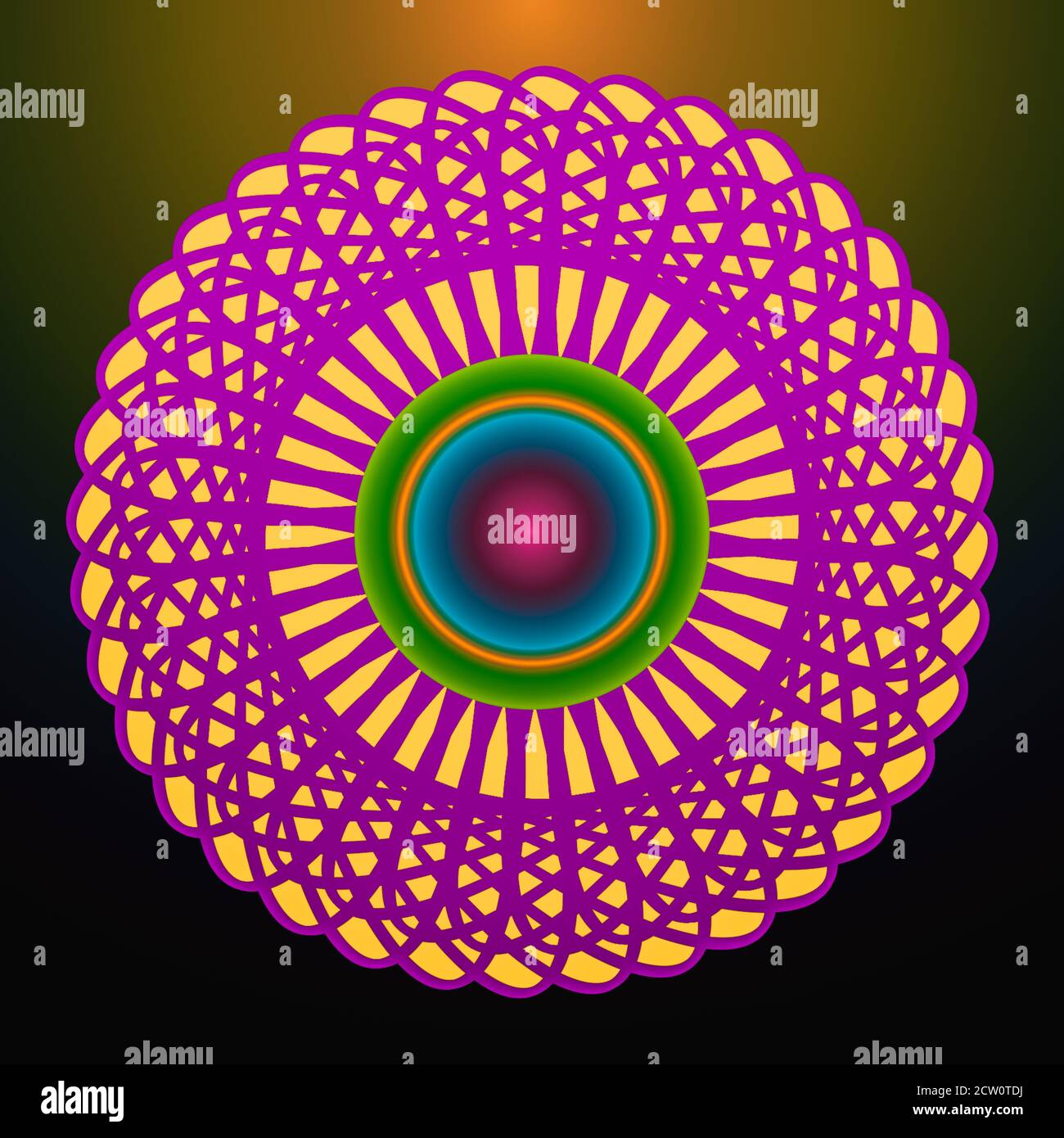 Abstract circular design illustration image for multipurpose use Stock ...