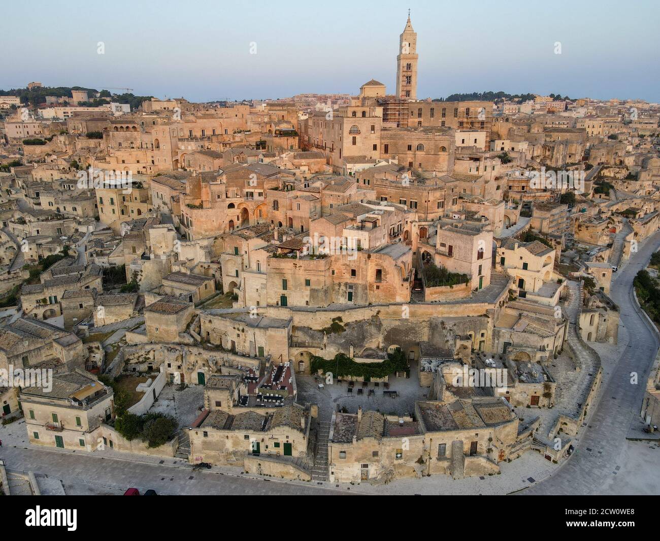Matera drone hi-res stock photography and images - Alamy