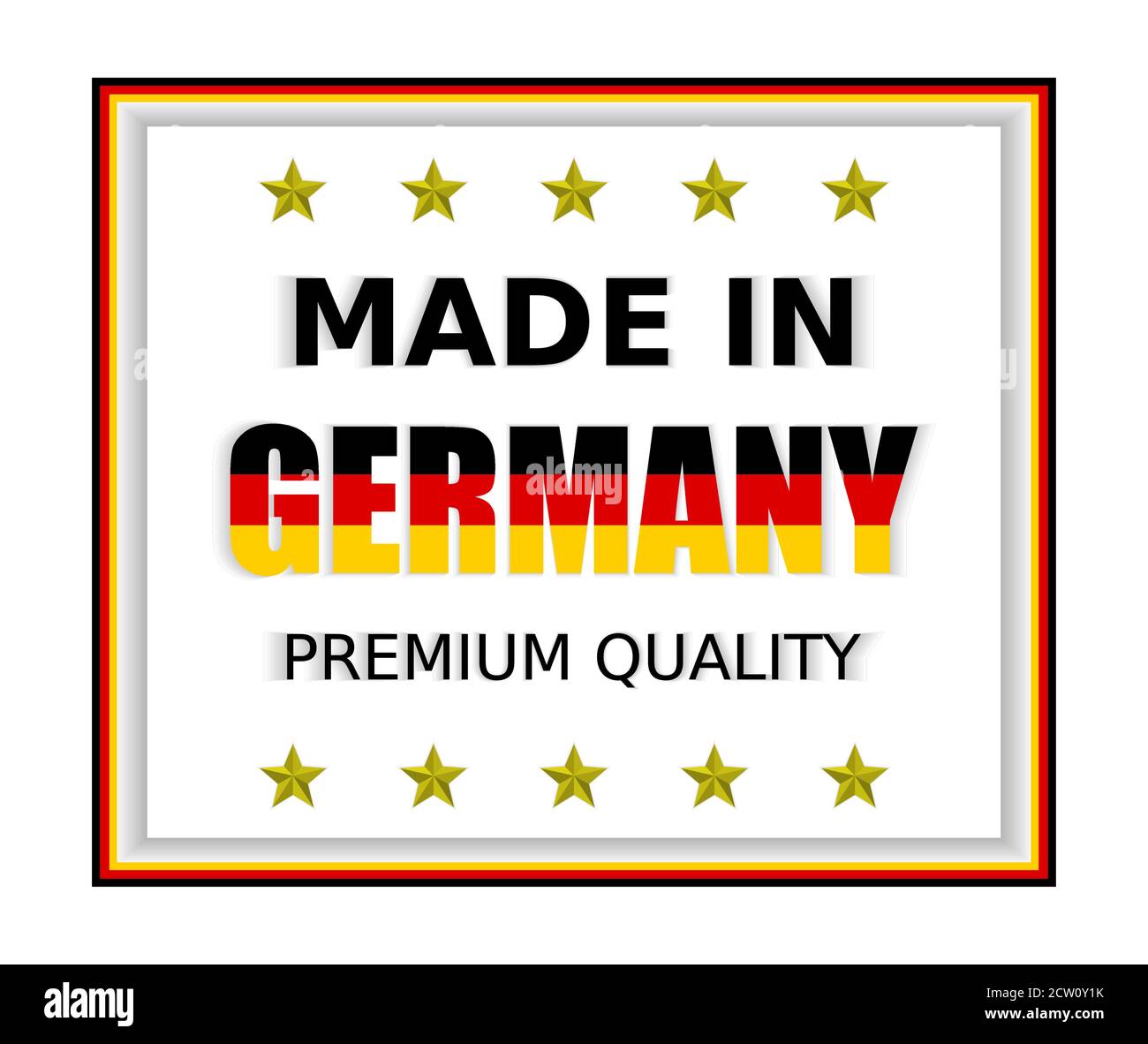 Vector illustration, Made in Germany, Premium Quality. Perfect for any ...