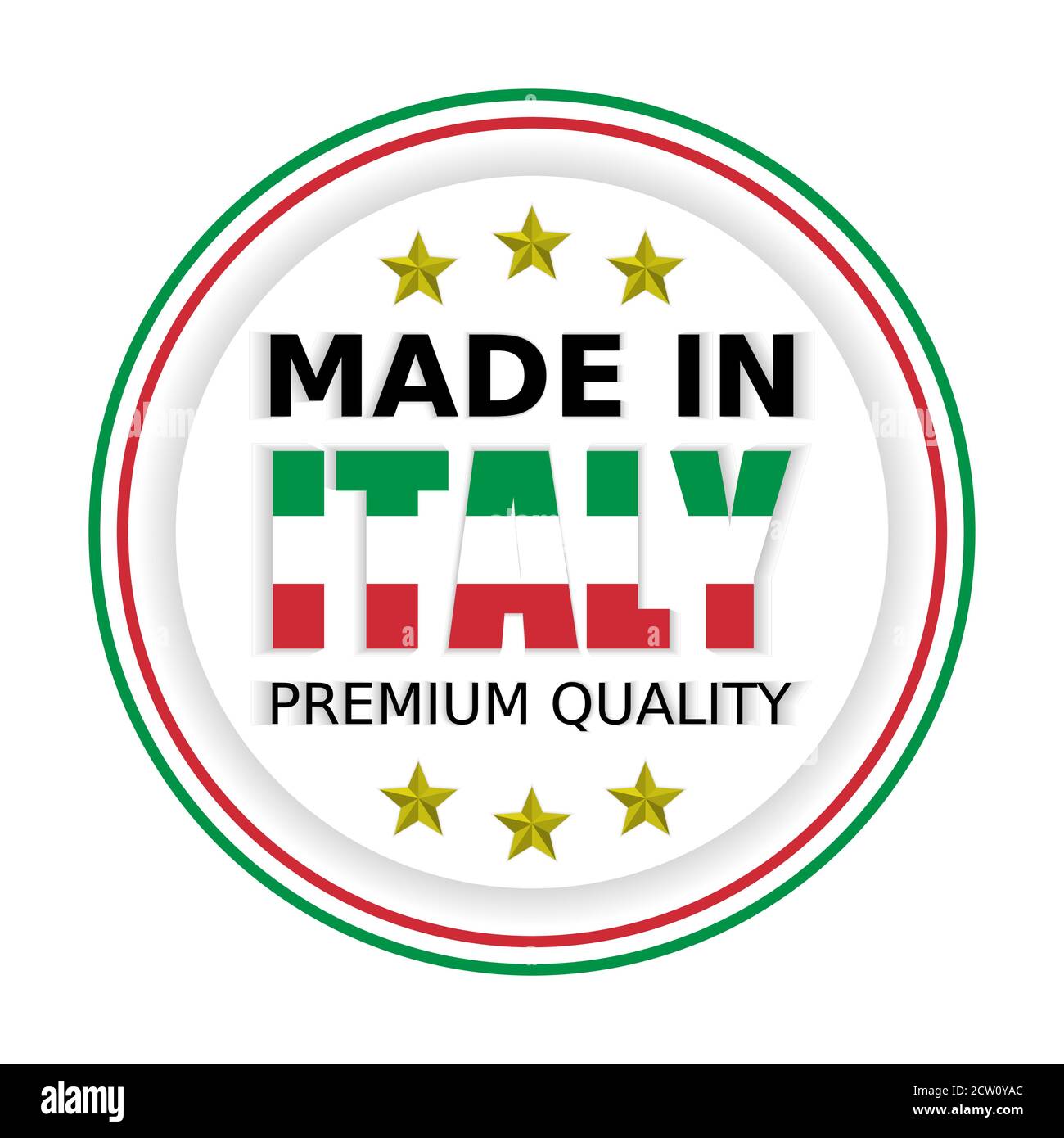 Vector illustration, Made in Italy, Premium Quality. Perfect for any ...