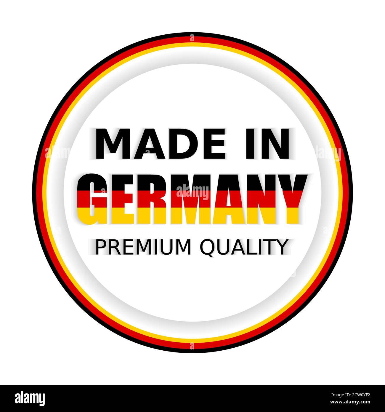 Vector illustration, Made in Germany, Premium Quality. Perfect for any ...