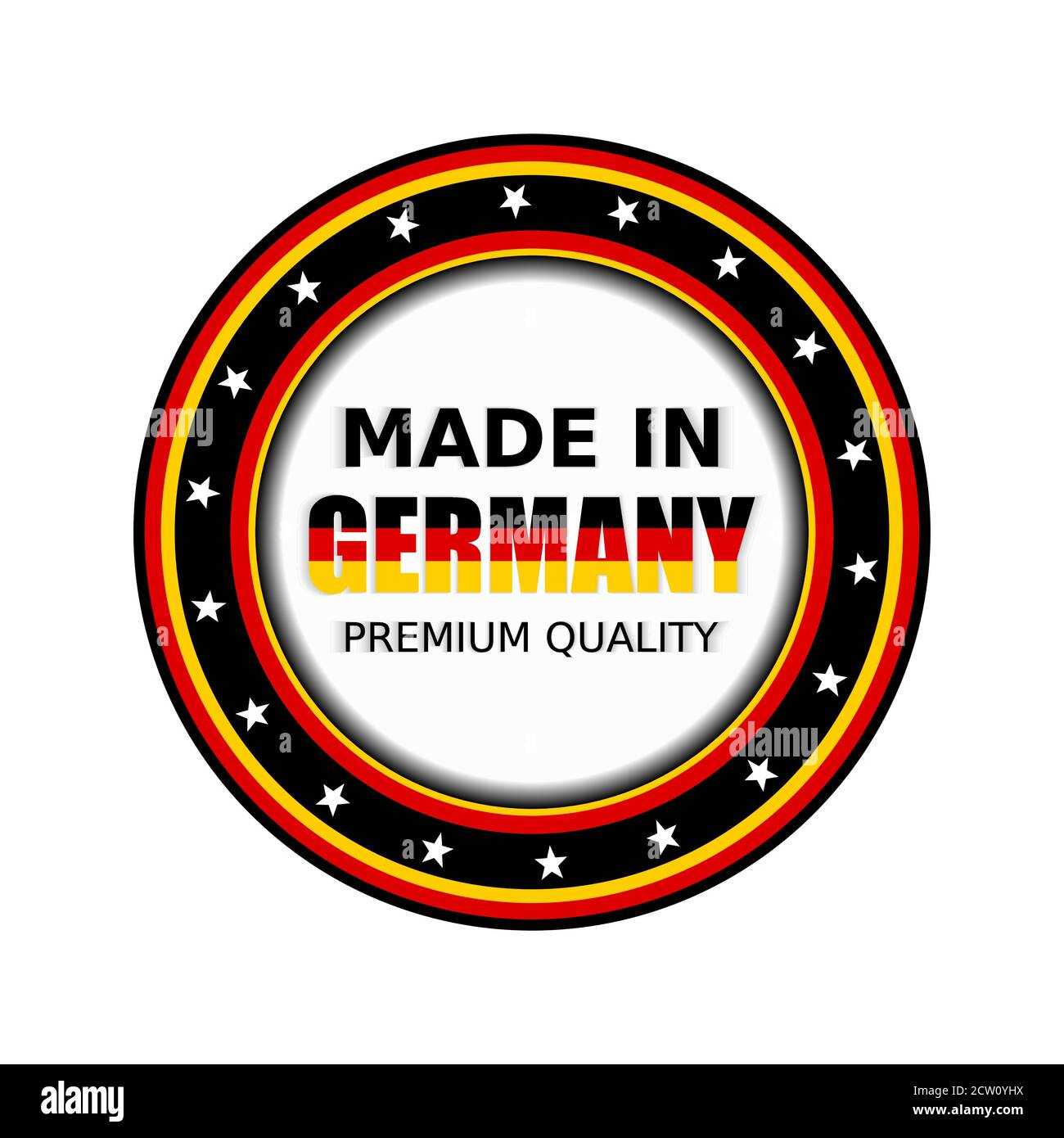 Vector illustration, Made in Germany, Premium Quality. Perfect for any ...