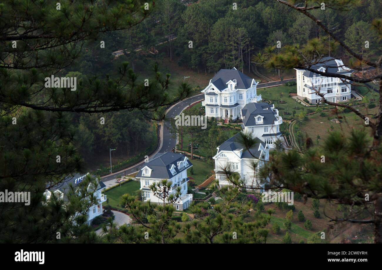 beautiful architecture in Da Lat Stock Photo - Alamy