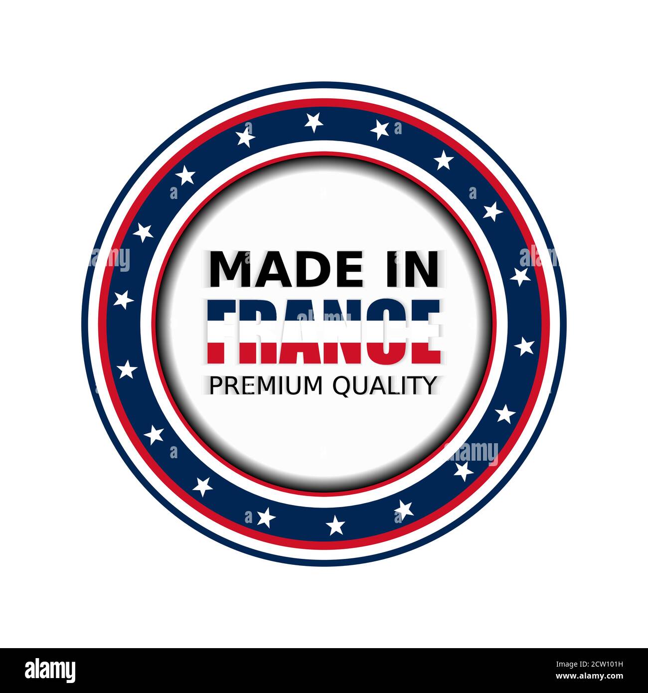 Vector illustration, Made in France, Premium Quality. Perfect for any ...