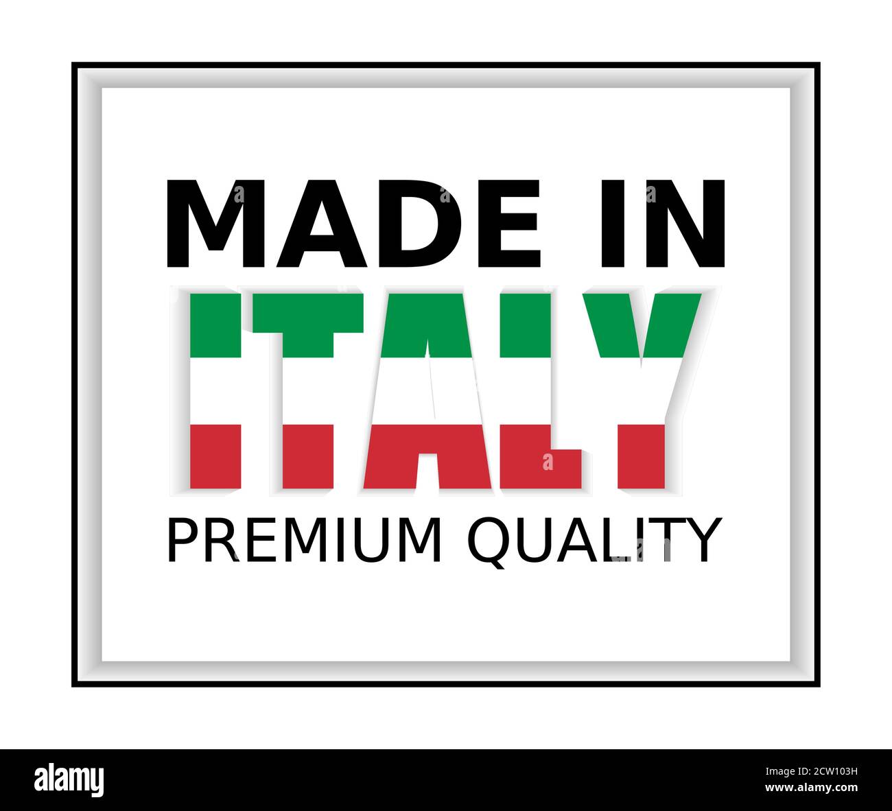 Vector illustration, Made in Italy, Premium Quality. Perfect for any ...