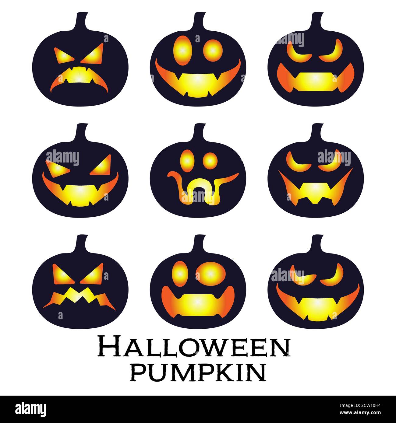 Funny face vector vectors hi-res stock photography and images - Alamy