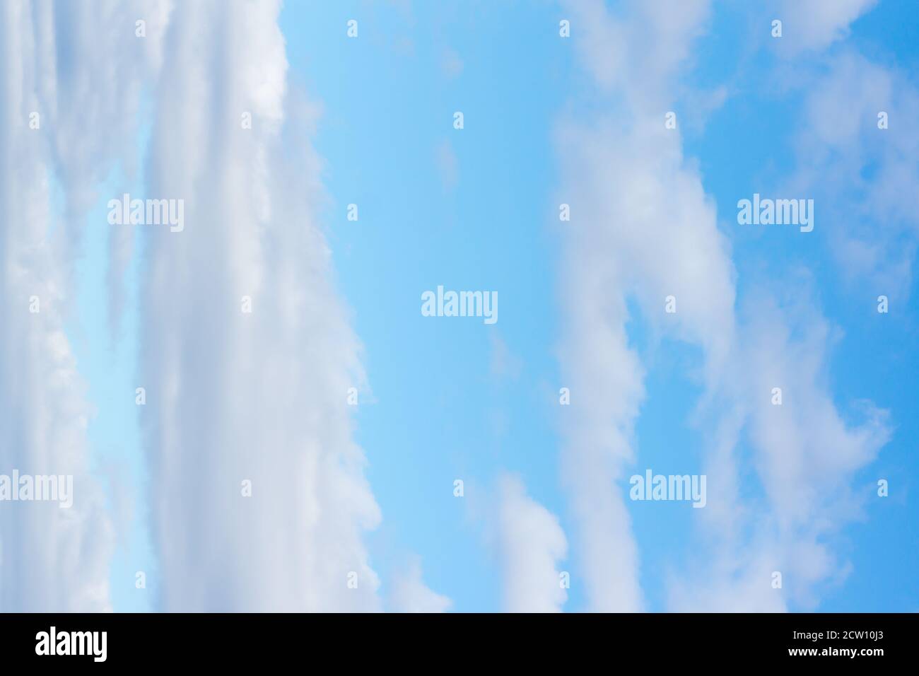 blue sky with flying white light clouds Stock Photo - Alamy