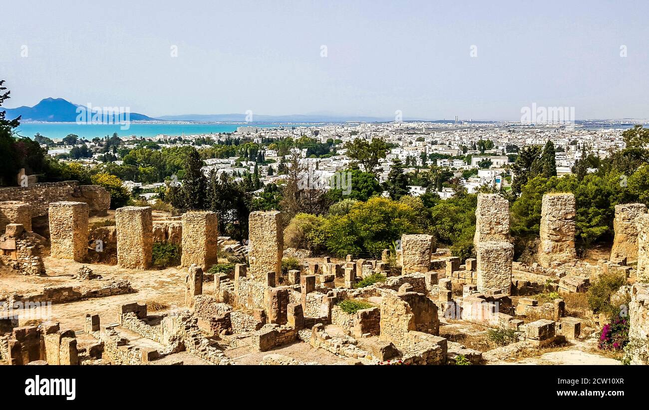 Ruins of carthage tunisia hi-res stock photography and images - Alamy