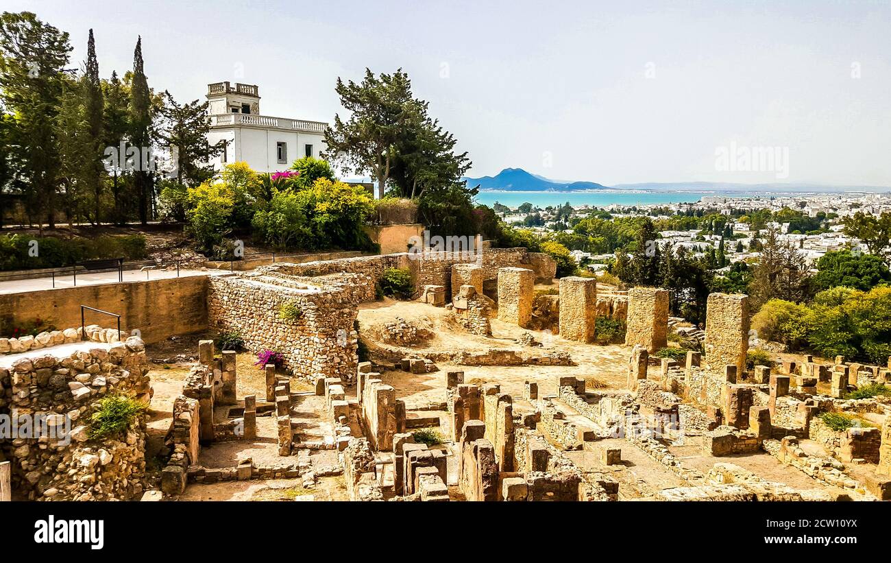 Carthage tunis stone hi-res stock photography and images - Alamy