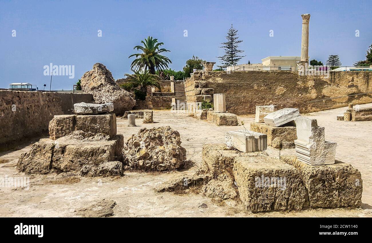 Carthage tunis tunisia hi-res stock photography and images - Alamy