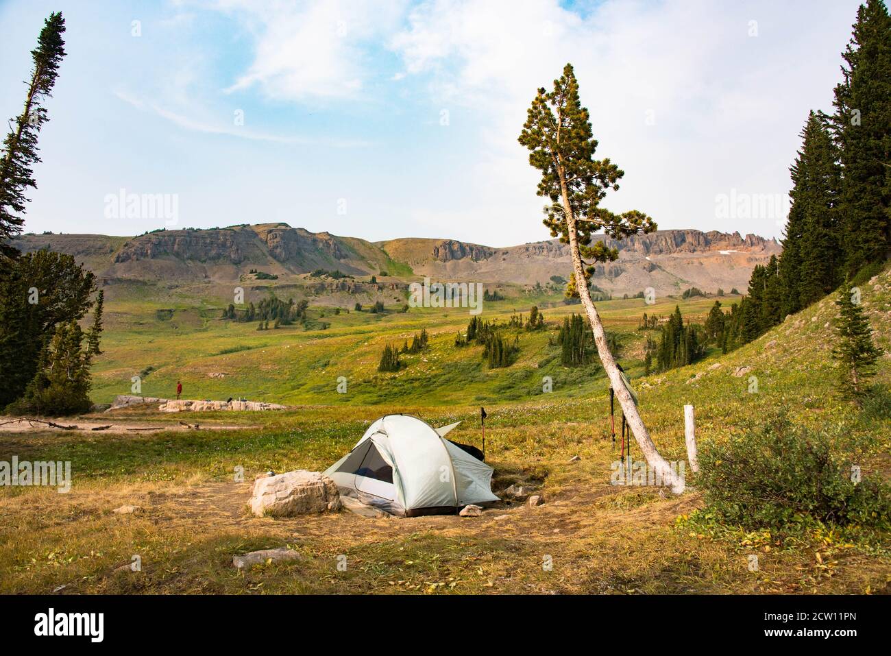 Camping on the Teton Crest Trail, Grand Teton National Park, Wyoming ...