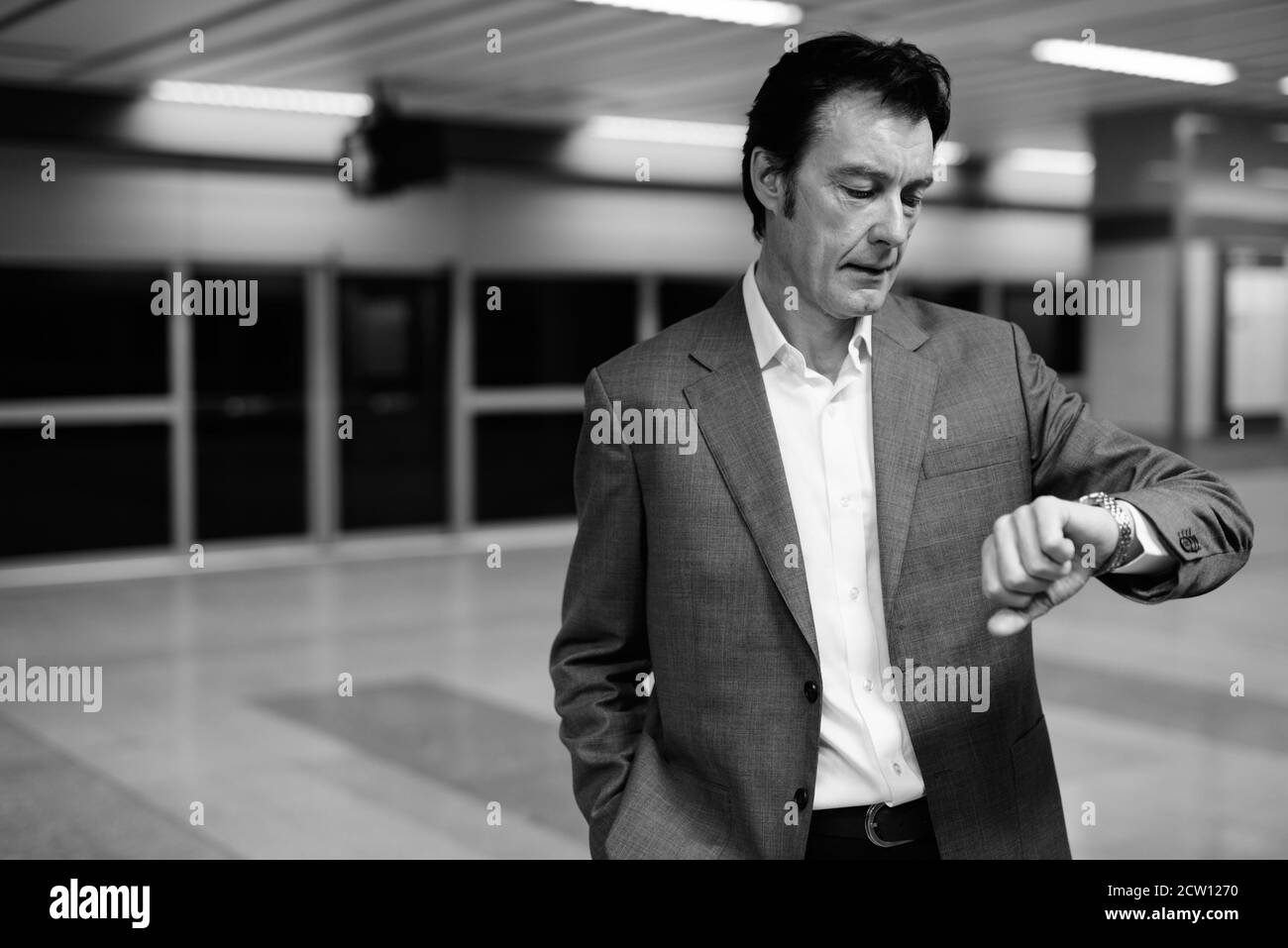 Mature handsome businessman exploring hi-res stock photography and ...