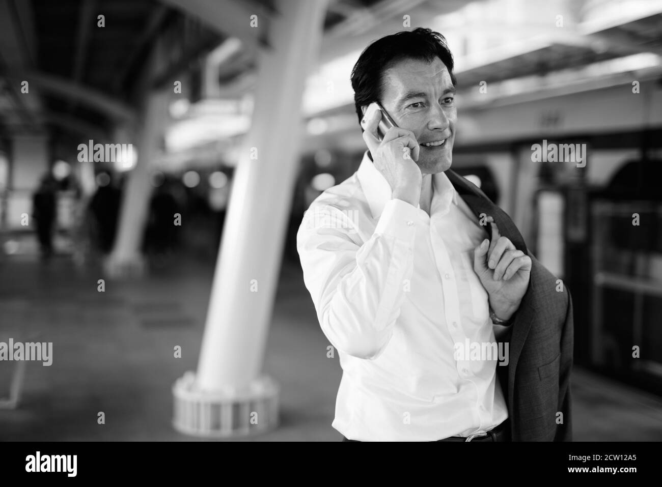 Mature handsome businessman exploring hi-res stock photography and ...