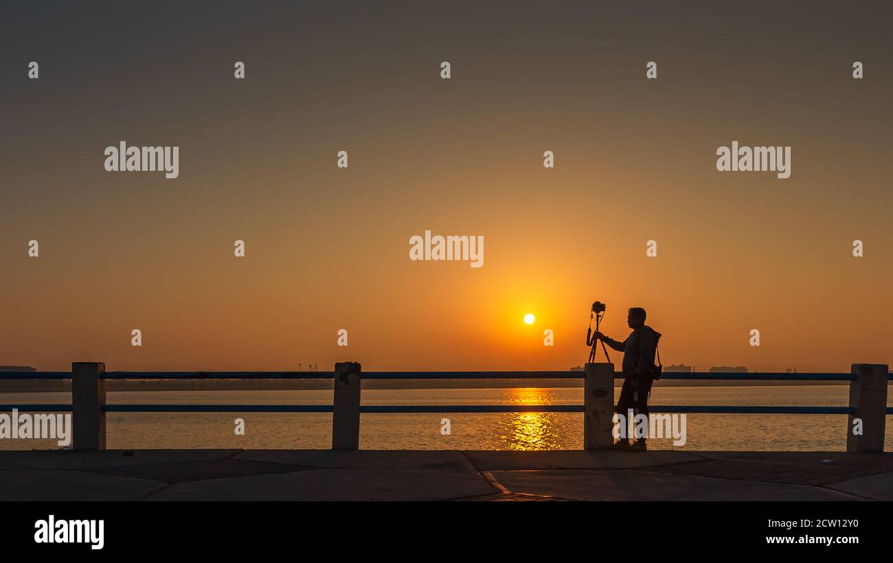 Wonderful morning view in Marjan island in Dammam Corniche -Saudi ...