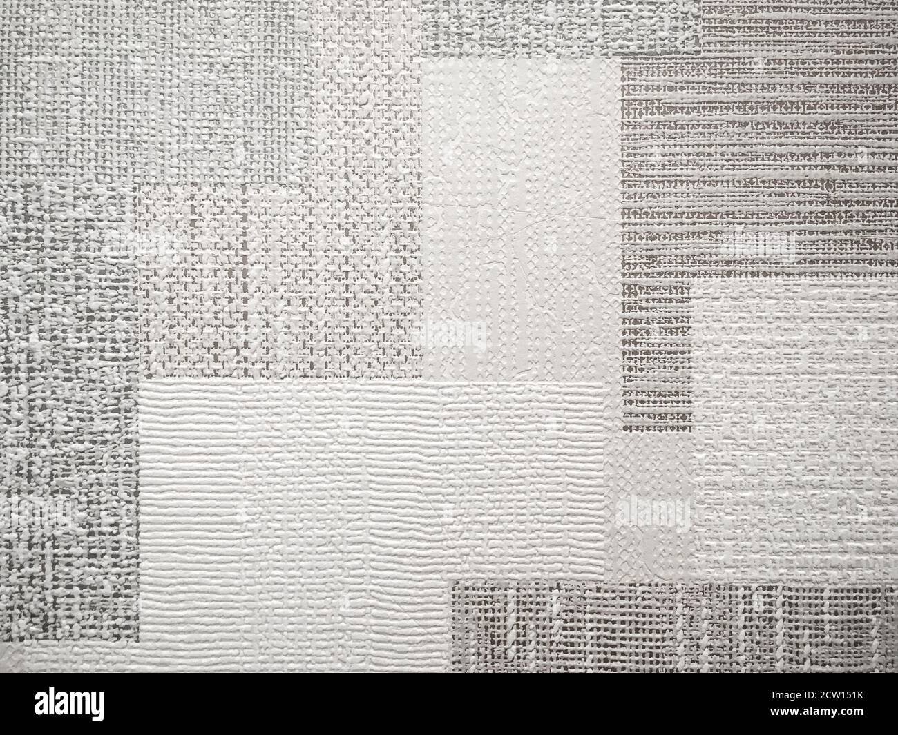 Wallpaper white texture background with rectangles Stock Photo - Alamy