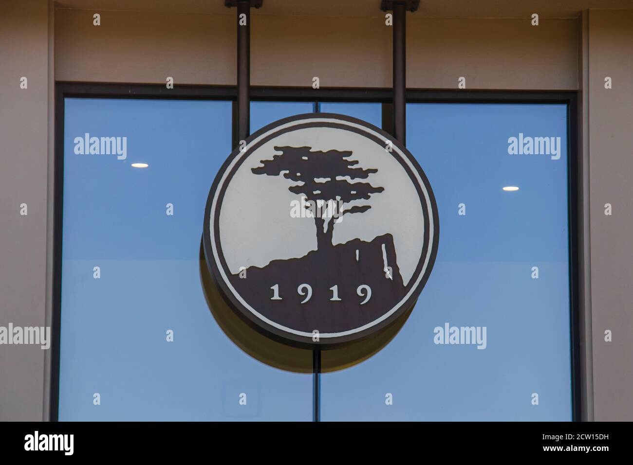 17 Mile, Pebble Beach, USA- 2020: the heart of 17-Mile Drive across ...