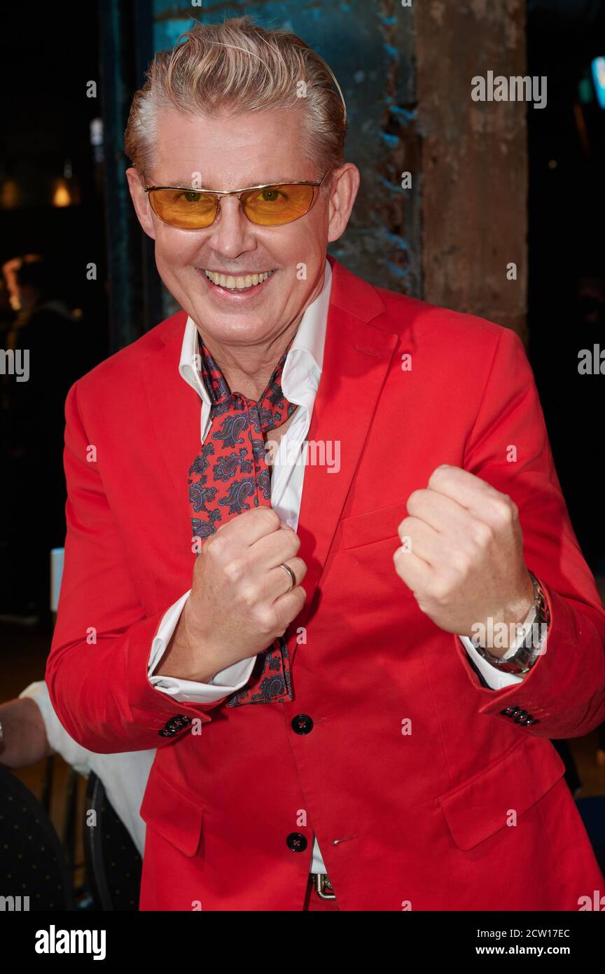 Cologne, Germany. 25th Sep, 2020. The singer Markus Mörl is in the hall ...