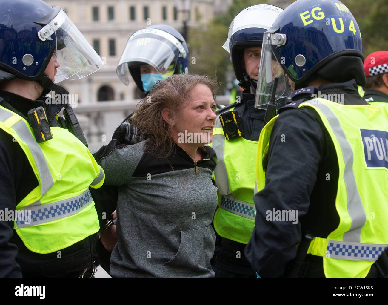 Woman arrested uk hi-res stock photography and images - Alamy
