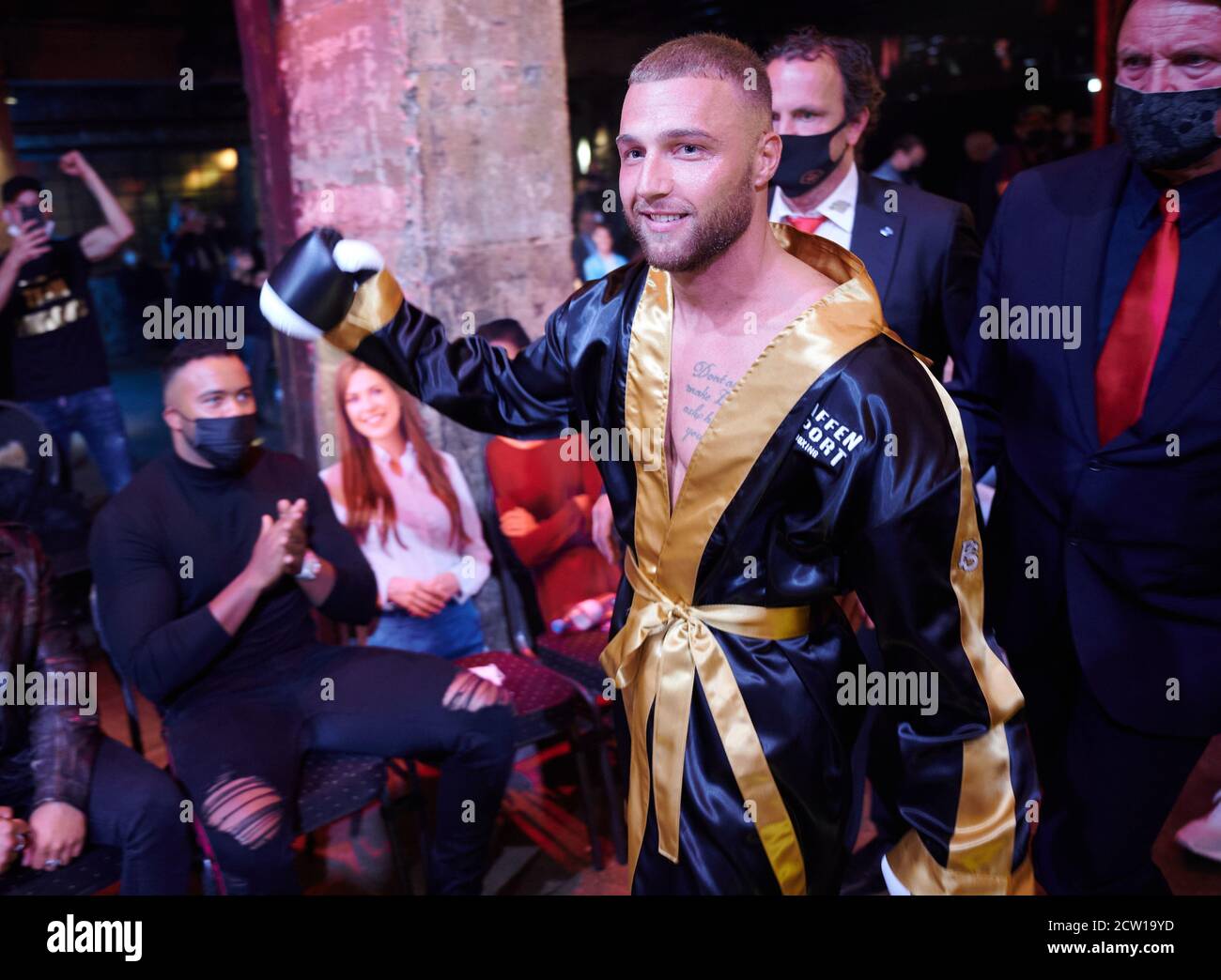 Cologne, Germany. 25th Sep, 2020. Reality star Filip Pavlovic enters ...