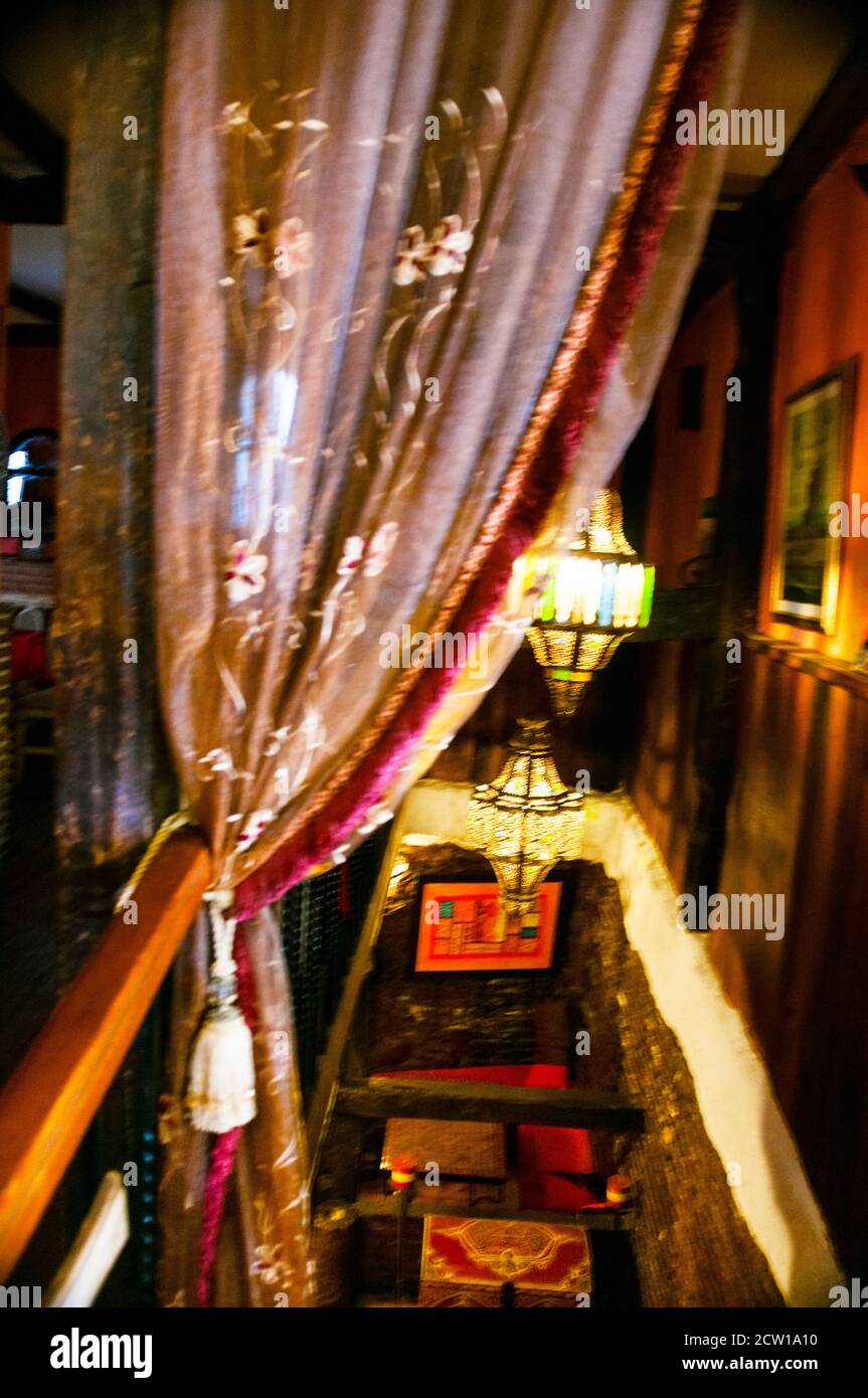 Tea house in Granada, Spain Stock Photo - Alamy