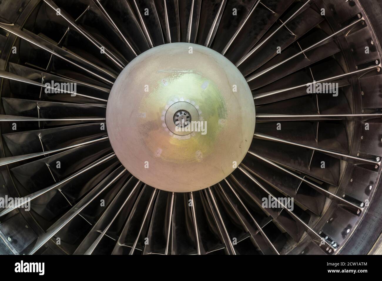 engine fan of an airplane Stock Photo - Alamy