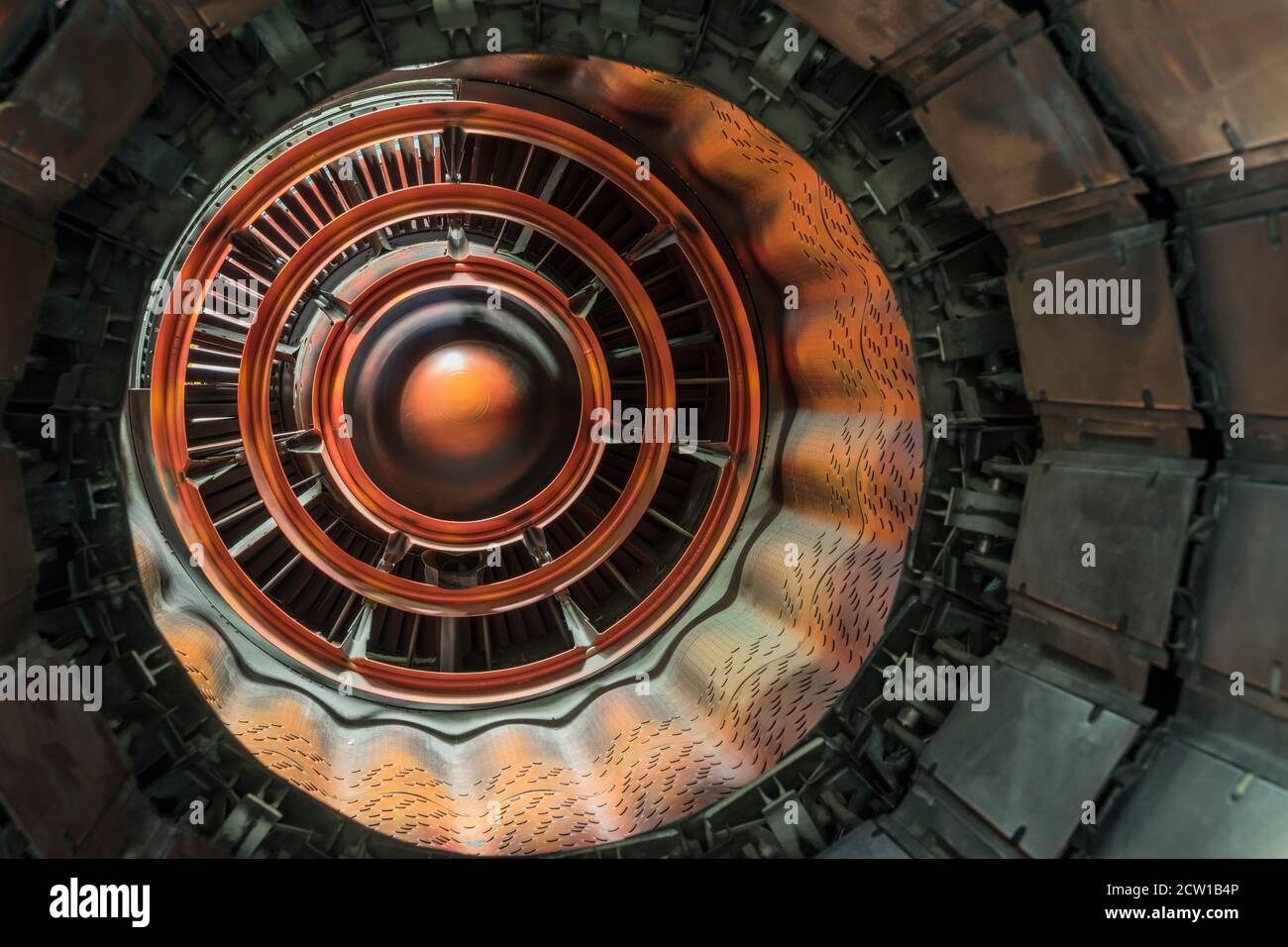 engine fan of an airplane Stock Photo - Alamy