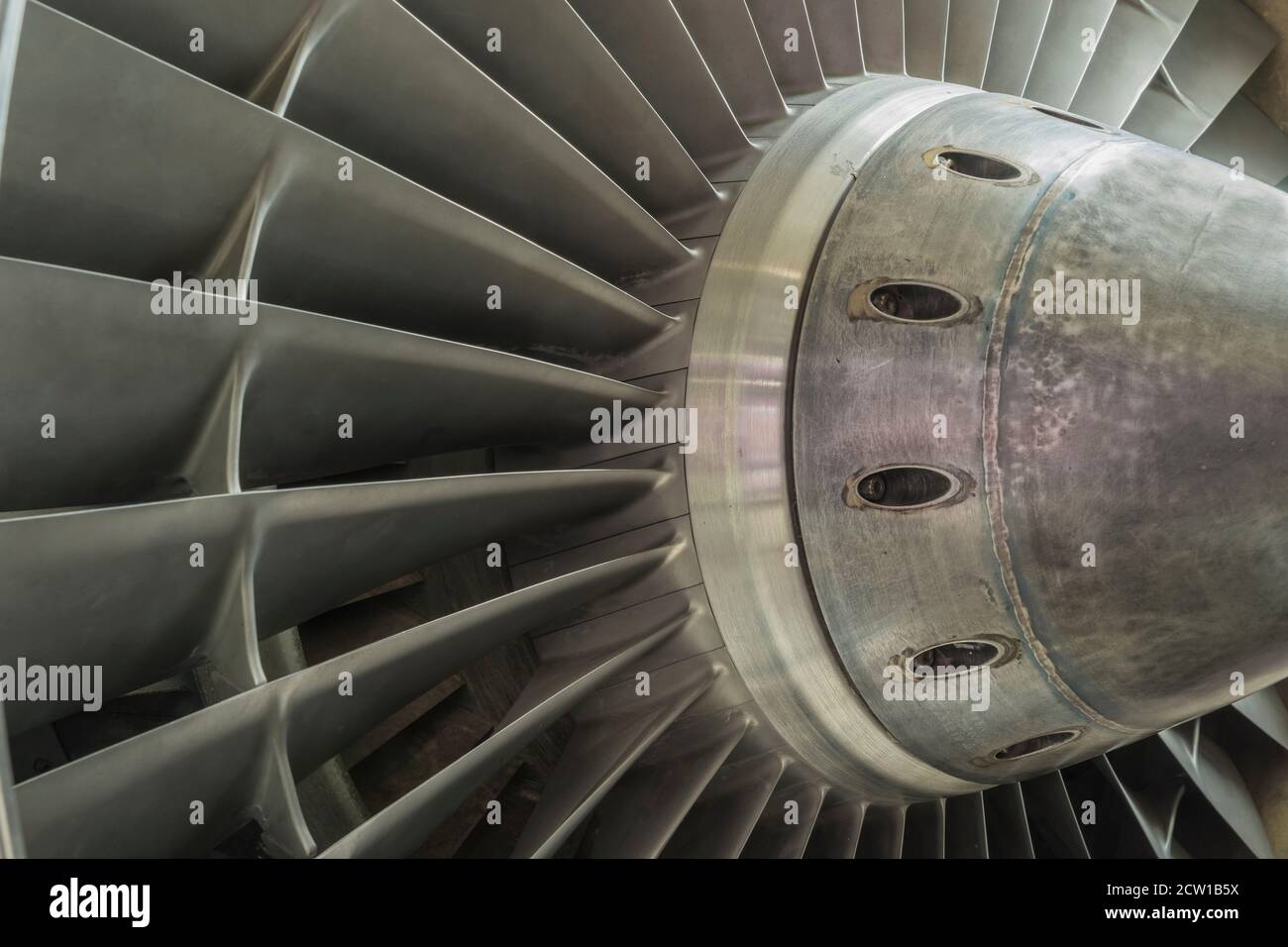 engine fan of an airplane Stock Photo - Alamy