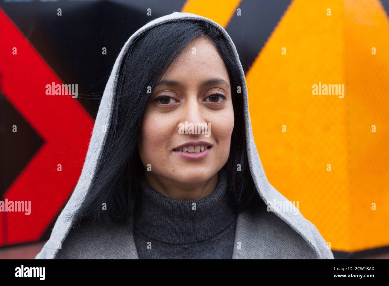 Artist Rana Begum presents her temporary artwork 'No.700 Reflectors ...