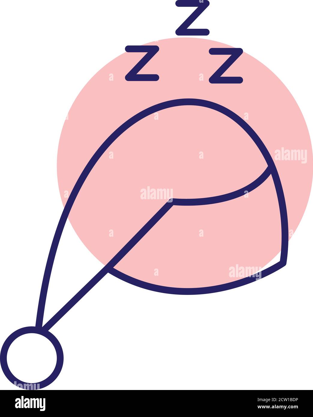 Difficulty sleeping Stock Vector Images - Alamy