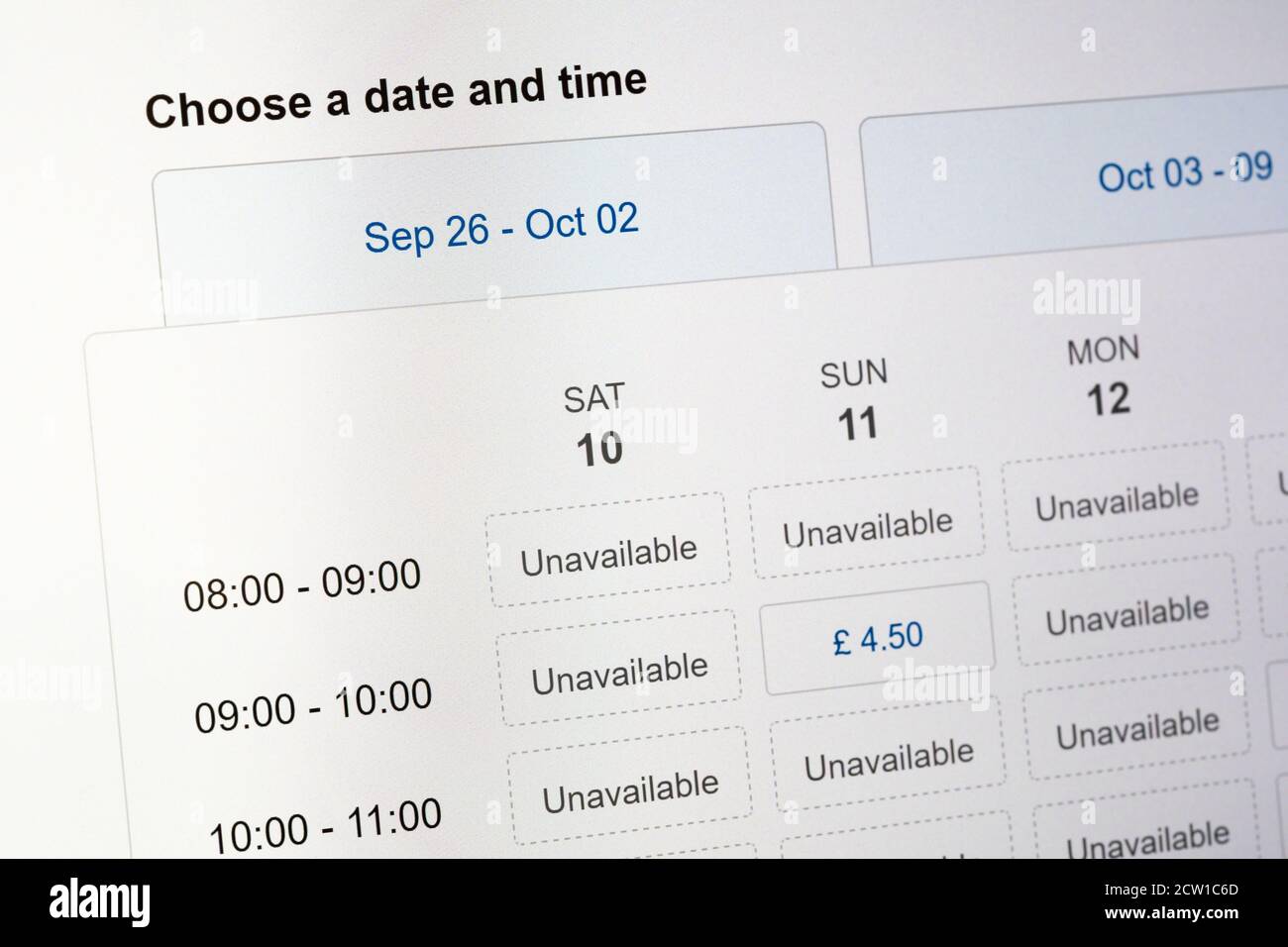 Tesco online food delivery hi-res stock photography and images - Alamy