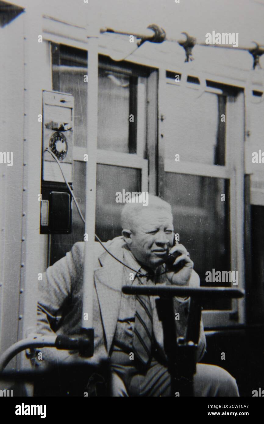 1970s telephone booth hi-res stock photography and images - Alamy