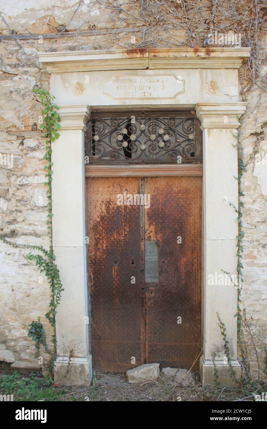 Pinakates Village in Mount Pelio , Greece Stock Photo - Alamy