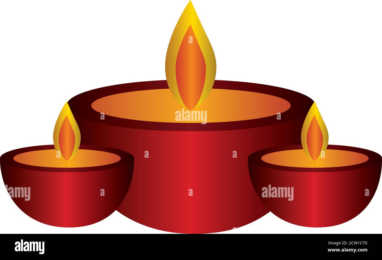 High candles Stock Vector Images - Alamy
