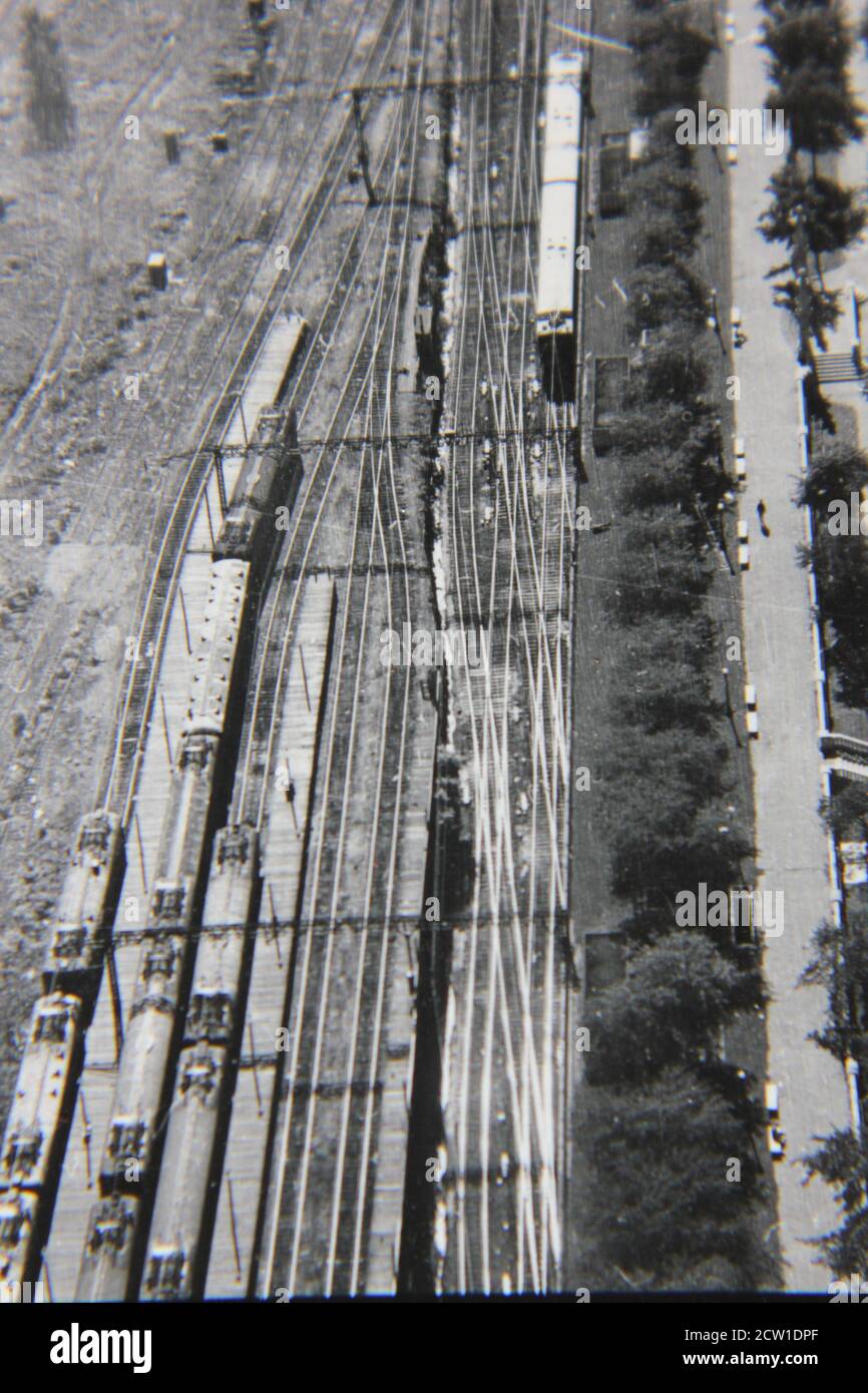 1970s rail yards hi-res stock photography and images - Alamy