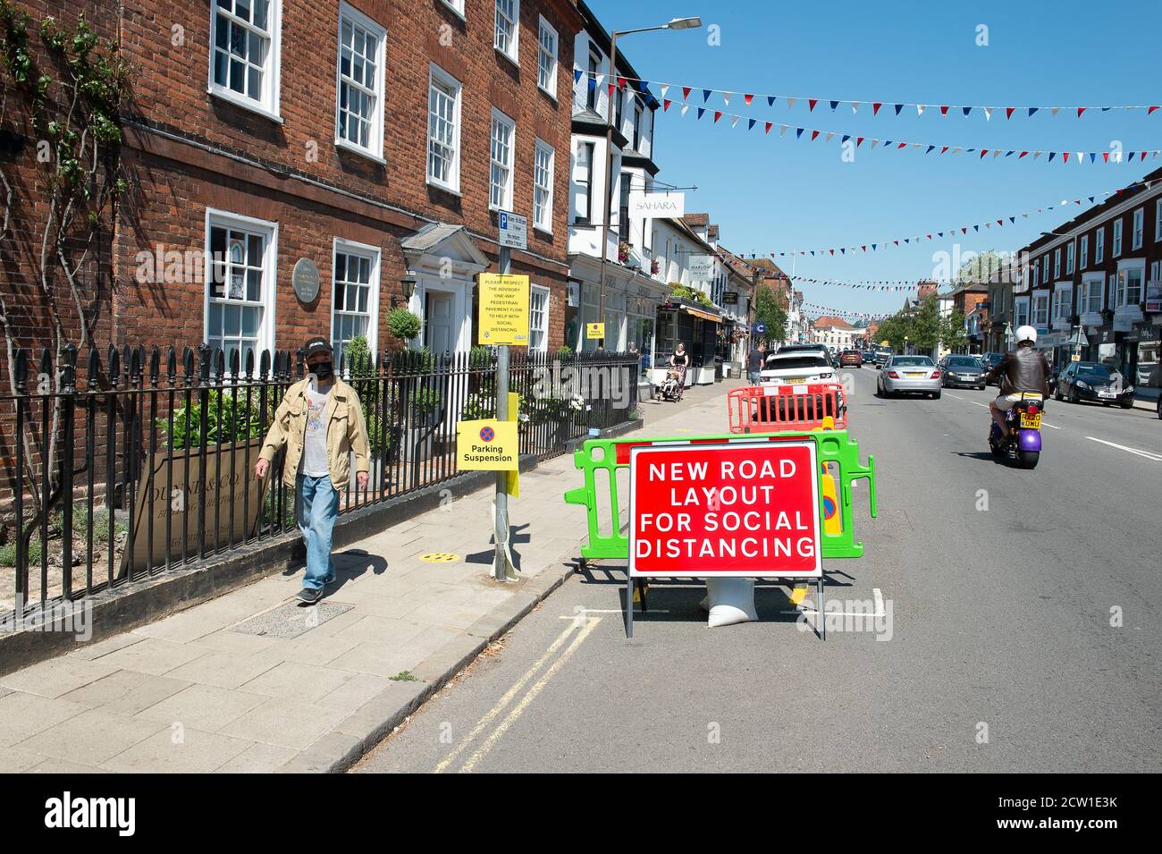 Too many road signs britain hi-res stock photography and images - Alamy