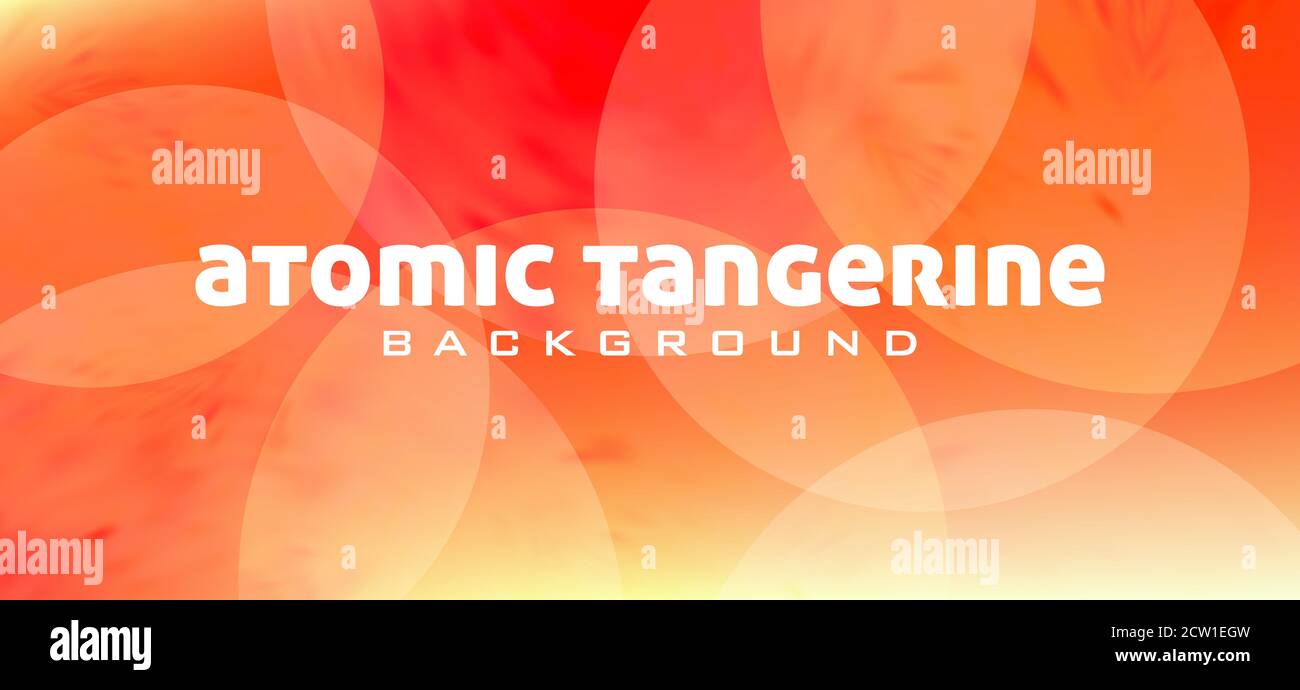 Atomic tangerine Stock Vector Images - Alamy