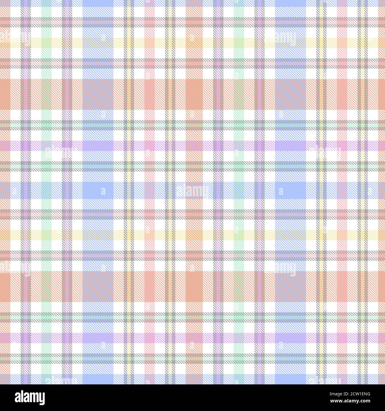 Rainbow Glen Plaid textured seamless pattern suitable for fashion ...